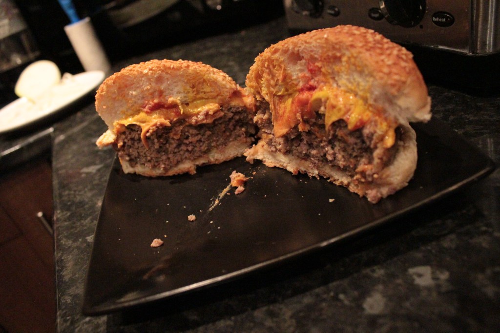 Recipe: Peanut Butter Cheeseburger – James vs. Burger