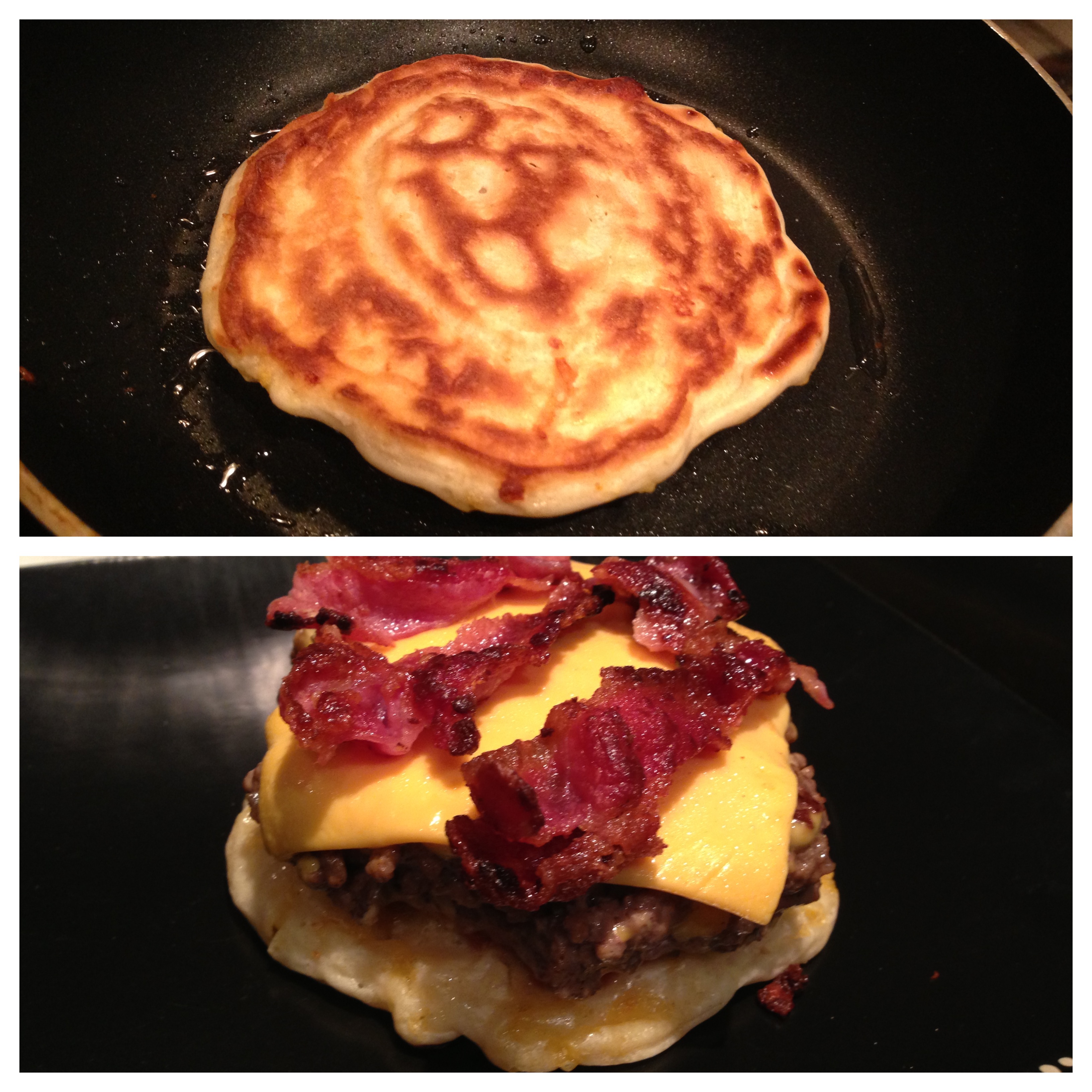 Recipe: Pancake Burger – James vs. Burger